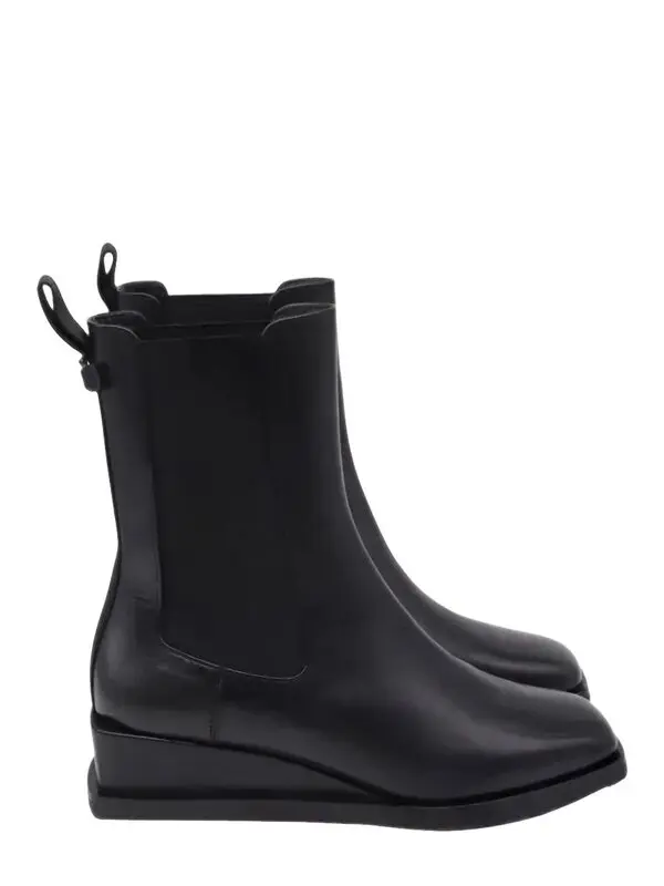 FERRAGAMO Wyatt Ankle Boots - Black