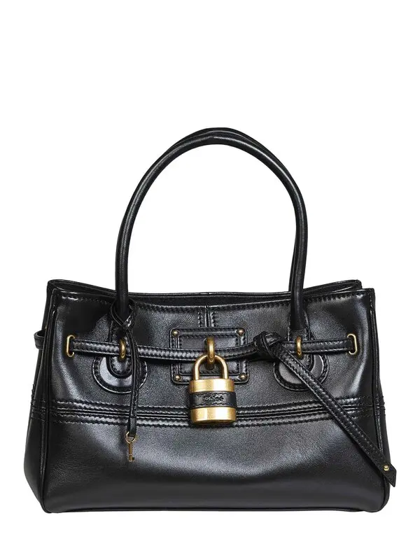 Chloé Black Small Paddington Sling Top-handle Bag - Multicolor