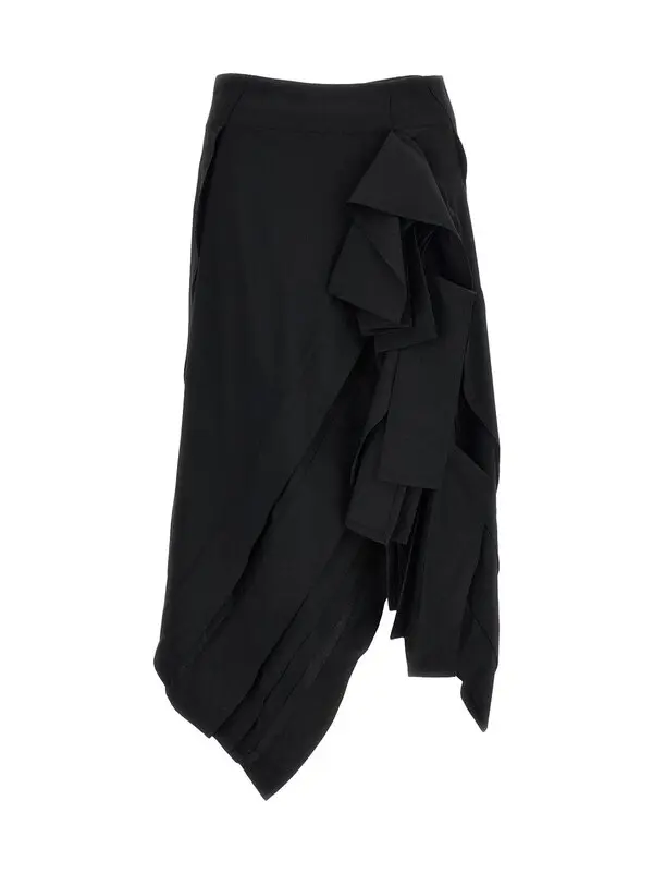 Bottega Veneta Skirt Light Wool Fresco - Multicolor