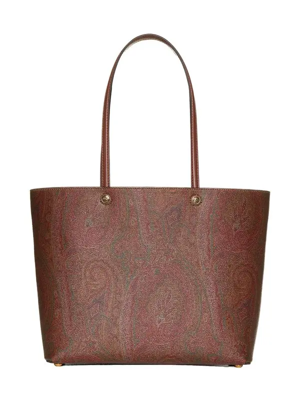 Etro Paisley Jacquard Medium Tote Bag - Multicolor