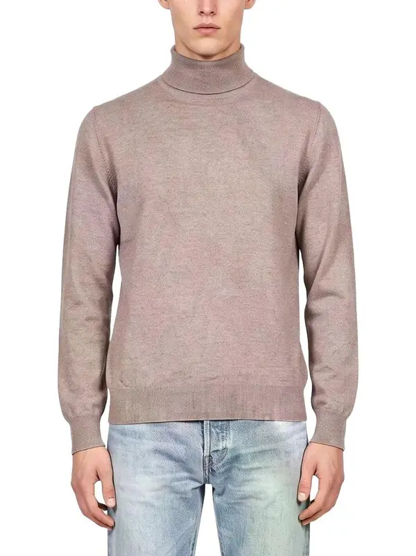 Tagliatore Roll-neck Sweater - Neutrals