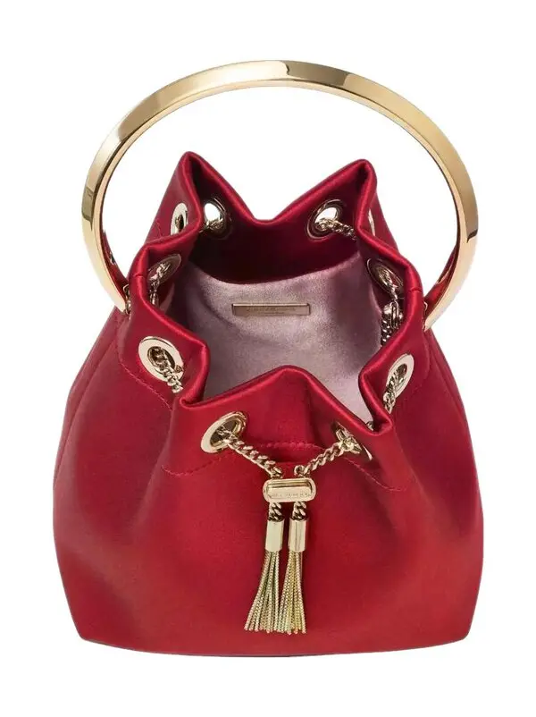 JIMMY CHOO Bon Bon Mini Bag - Red
