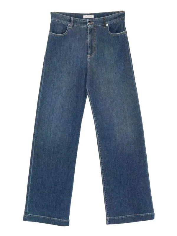 Antonelli Firenze Wide-leg Jeans - Blue