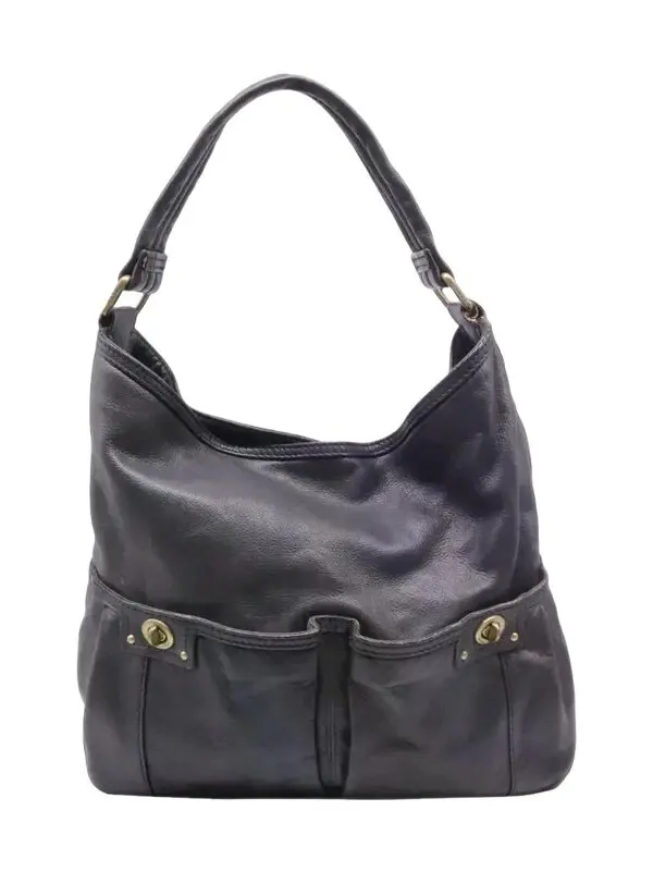 Marc Jacobs Turn-lock Shoulder Bag - Black