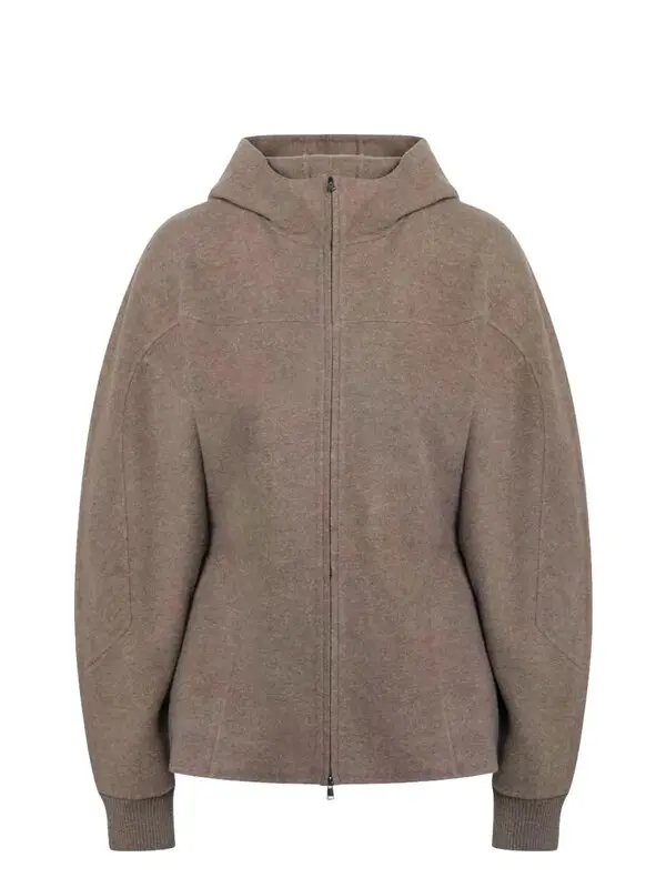 Max Mara Wool-and-cashmere Jersey Sweatshirt Beige - Neutrals