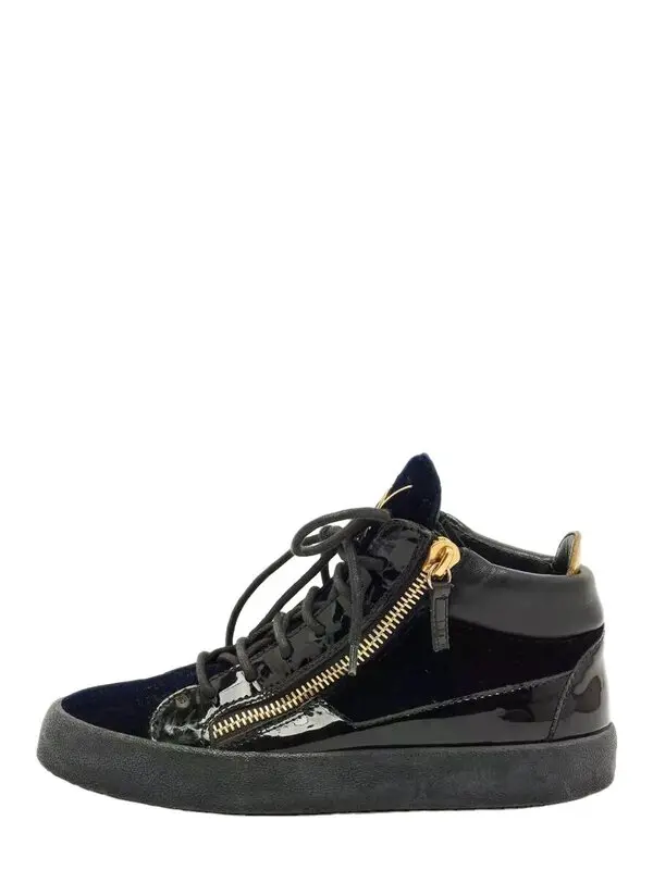 GIUSEPPE ZANOTTI Lace-up Sneakers - Blue