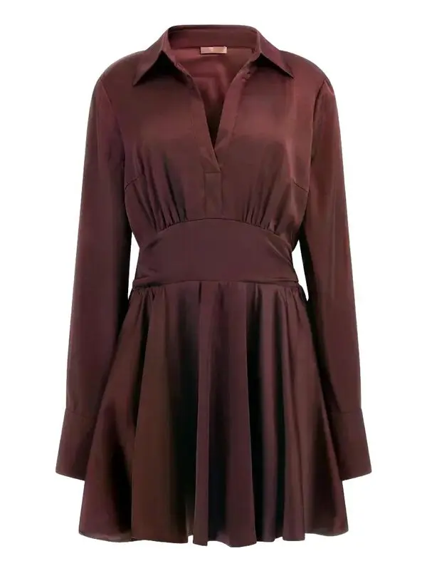 Guess Flared Mini Dress - Pink