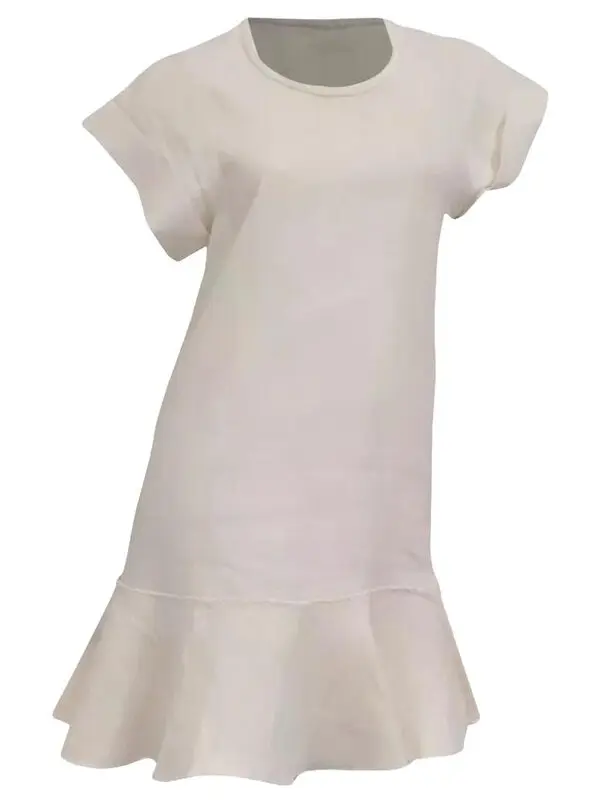 ISABEL MARANT VINTAGE Gemma Ruffled Dress - Neutrals