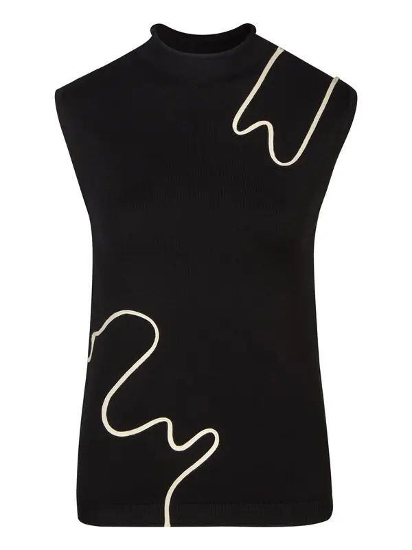 THE GT ATELIER Classic Knit Sweater - Black