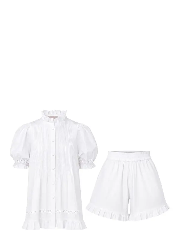 LOVE LETTERS X Alma Gardenia Set - White