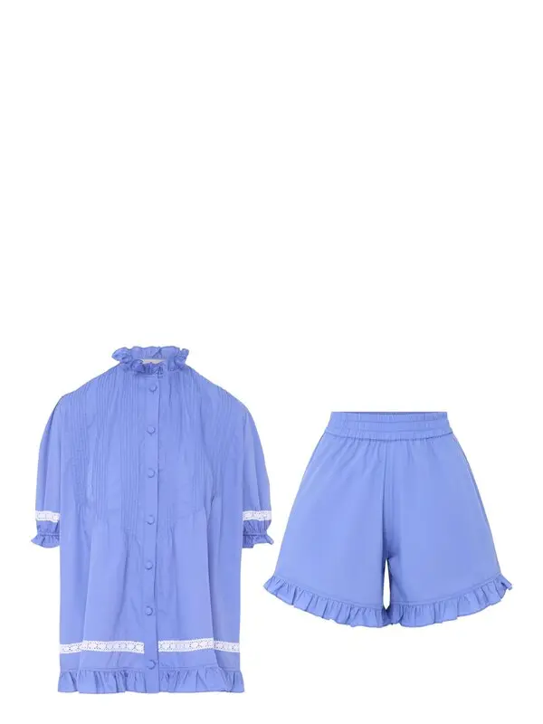 LOVE LETTERS X Alma Bell Set - Blue