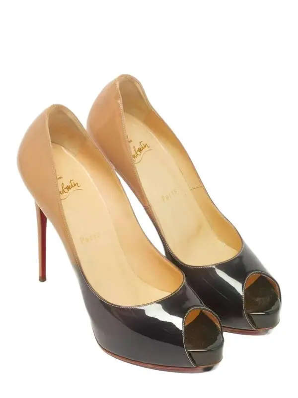 CHRISTIAN LOUBOUTIN Very Prive Platform Pumps - Neutrals