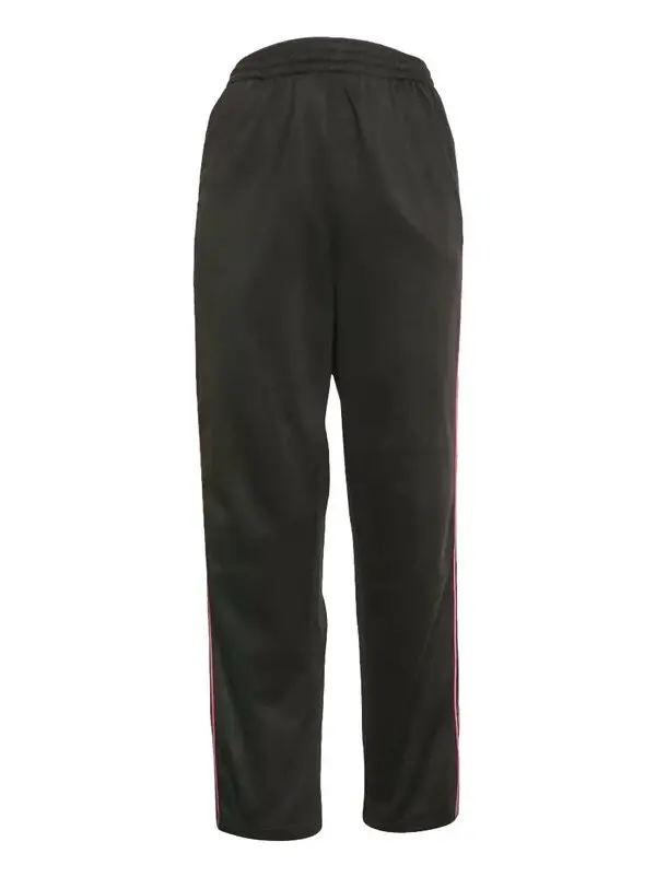 Balenciaga Logo Side-stripe Track Pants - Black