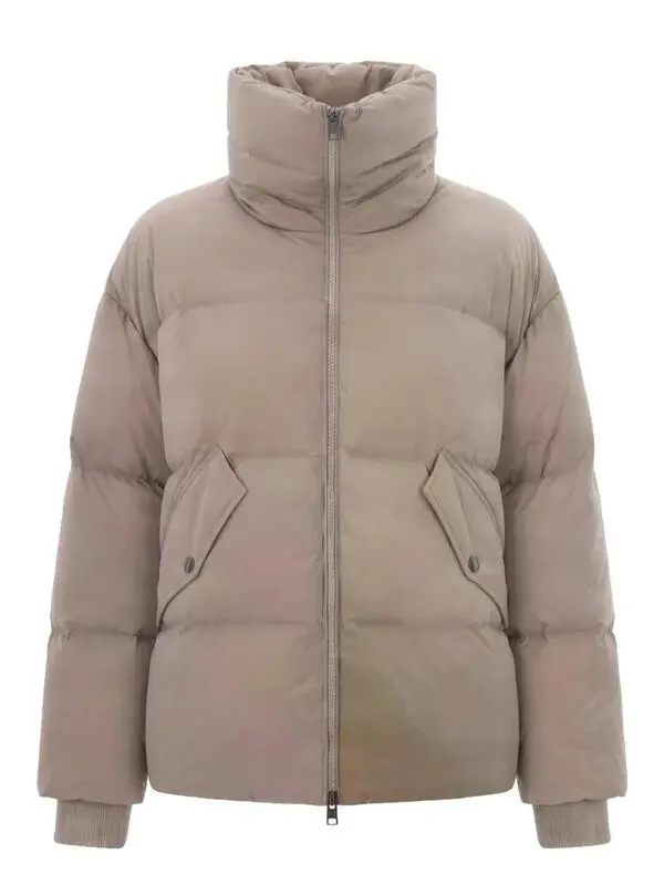 Woolrich Kelly Quilted High-neck Puffer Jacket - Neutrals