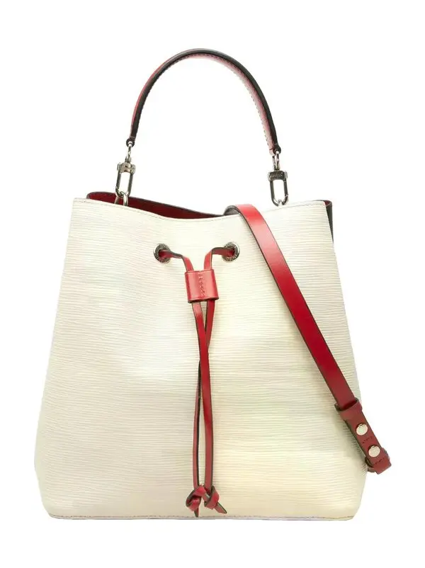 LOUIS VUITTON 2019 Epi Tricolor Neonoe Mm Bucket Bag - Black