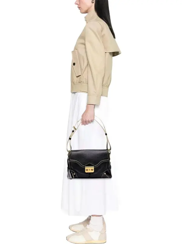 LOUIS VUITTON 2008 Suhali L Essentiel Pm Shoulder Bag - Black