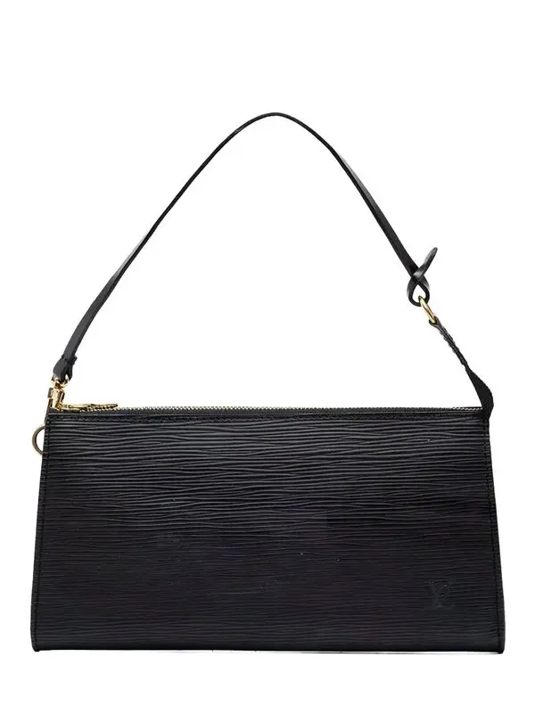 LOUIS VUITTON 2000 Epi Pochette Accessoires Shoulder Bag - Black
