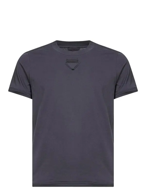 Prada Abbigliamento Lead Cotton Shapeable T-shirt - Multicolor