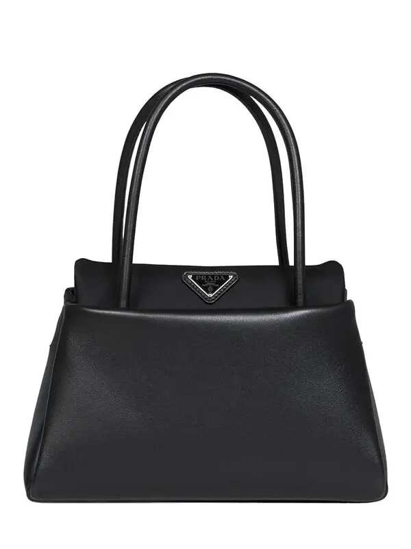 Prada Borse Black Passage Small Handbag - Multicolor