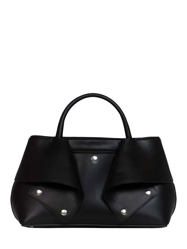 TOTEME Black And Red Small Mercer Handbag - Multicolor