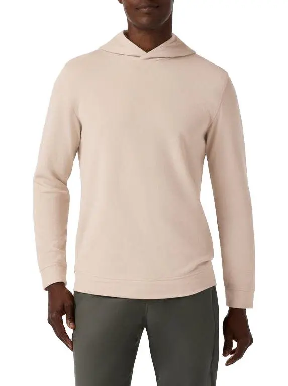 Mizzen+main Henderson Turbodry® Performance Waffle Knit Hoodie - Oyster
