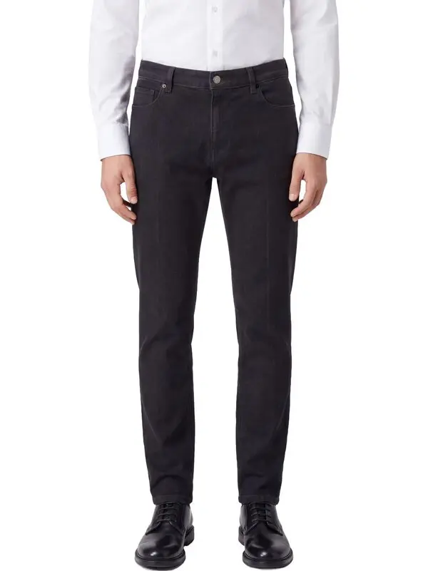 PT TORINO Mid-rise Slim Fit Cotton Jeans With Five Pockets - Denim