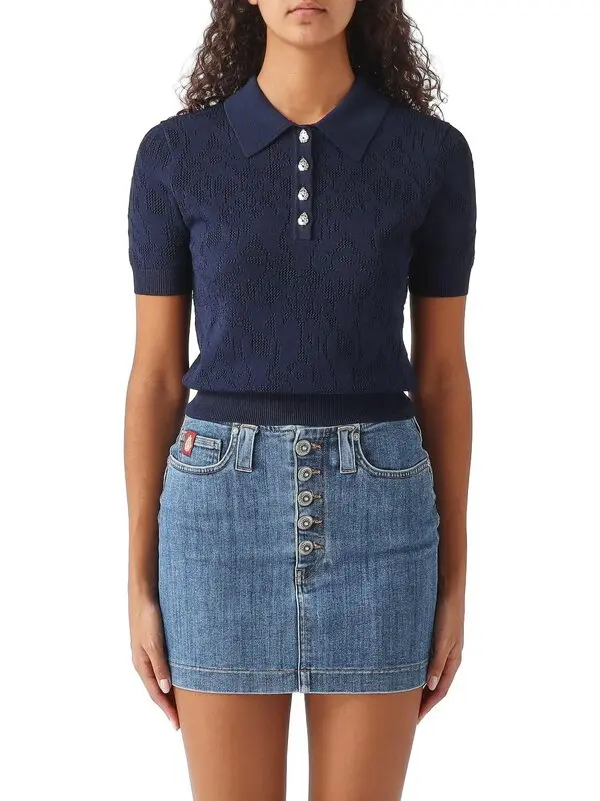 DONDUP Polo Shirt - Blue