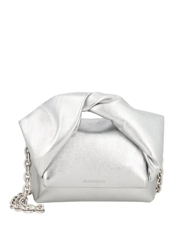 JW Anderson Borsa "twister" Small - Silver
