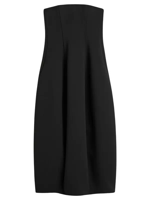TOTEME Strapless A-line Dress - Black
