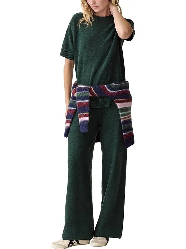 Marine Layer Chalet Sweater Tee - Pine