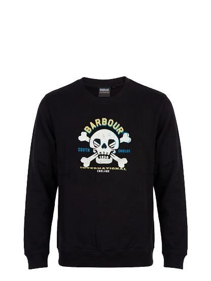 Barbour Sweatshirt Size Cotton - Black