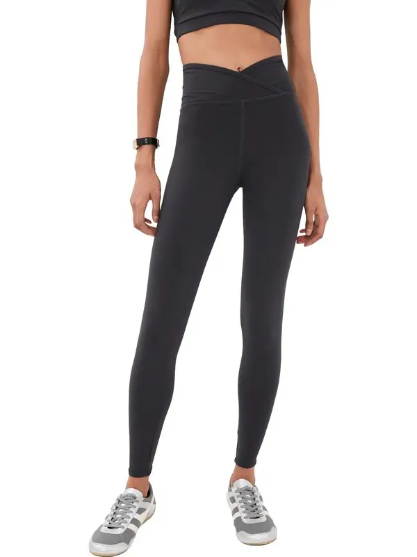 Strut This The Rae Leggings - Titanium/shell