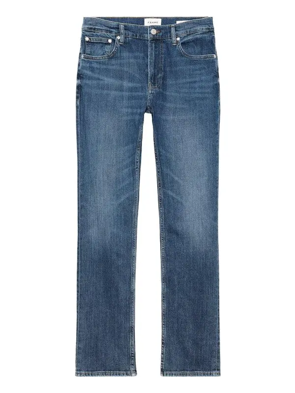 FRAME Faded Denim Jeans - Blue