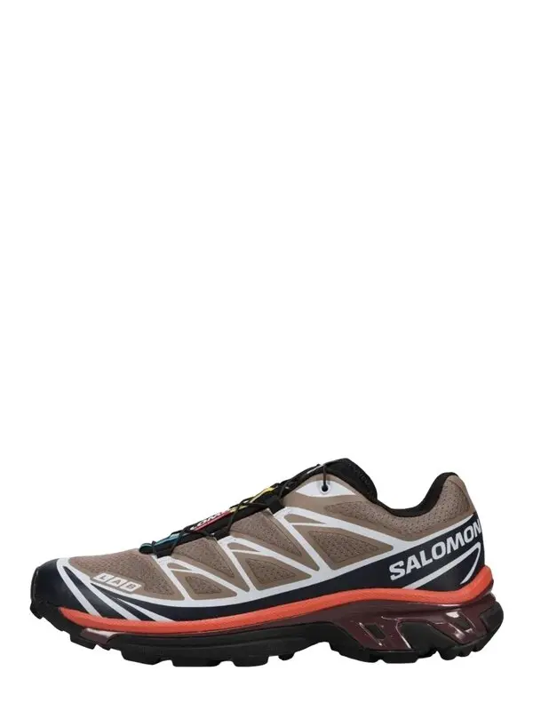 SALOMON Xt-6 'walnut Brown - Racing Red