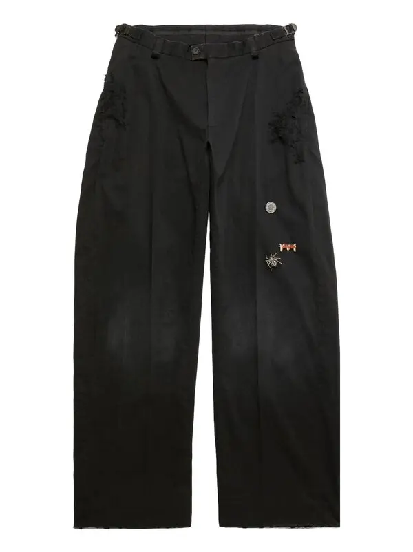 Balenciaga Goth Tailored Pants - Black