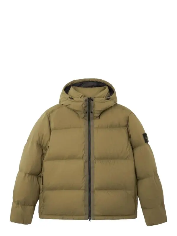 Stone Island Padding Jumper 'khaki - Olive Brown