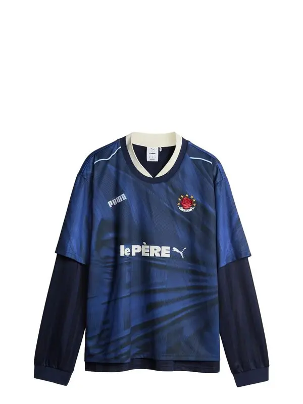 PUMA X Le Père Double Layer Relaxed Jersey - Navy