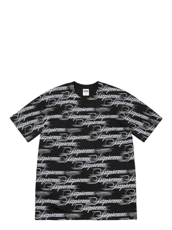 Supreme Fw26 Script T-shirt - Black