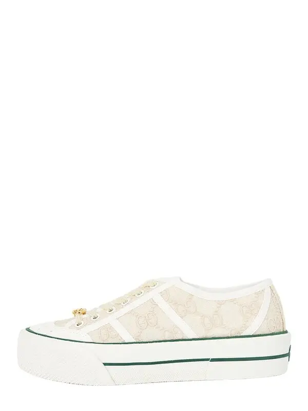 Gucci Lace Sneakers - Ivory