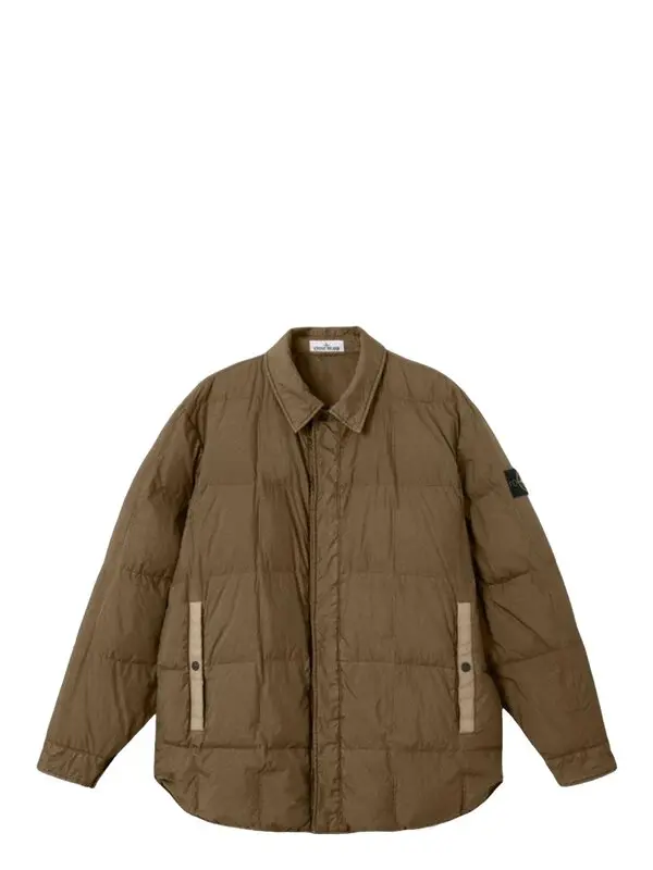 Stone Island Padding Jumper 'khaki - Beige