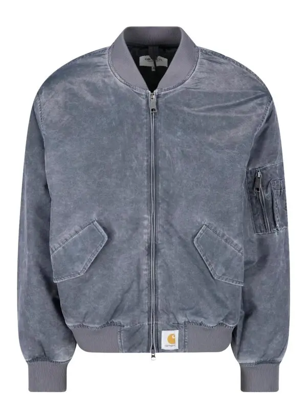 Carhartt Work In Progress Bomber Jacket "orman - Gray