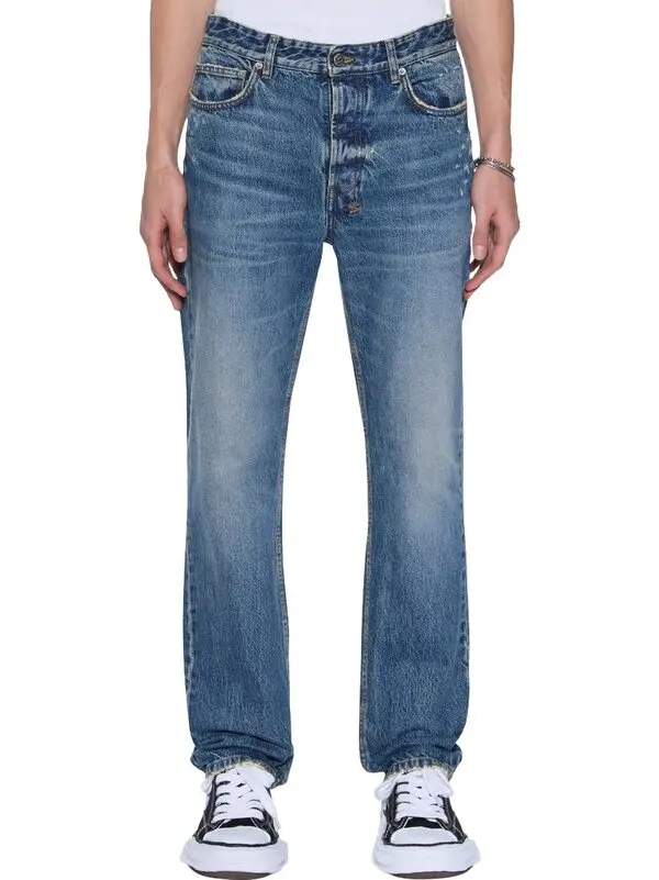 Ksubi Hazlow Relik Straight-leg Jeans - Denim