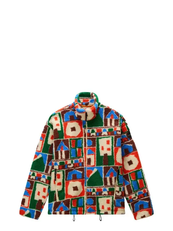 NAPAPIJRI Full Zip Fleece Sweatshirt - Multi