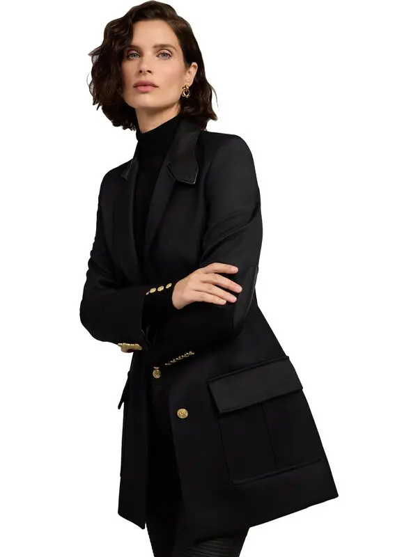 Holland Cooper Mayfair Blazer Twill - Black
