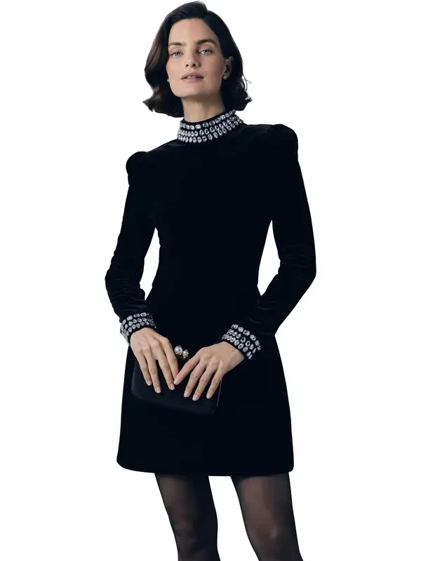 Holland Cooper Beauchamp Mini Dress - Black