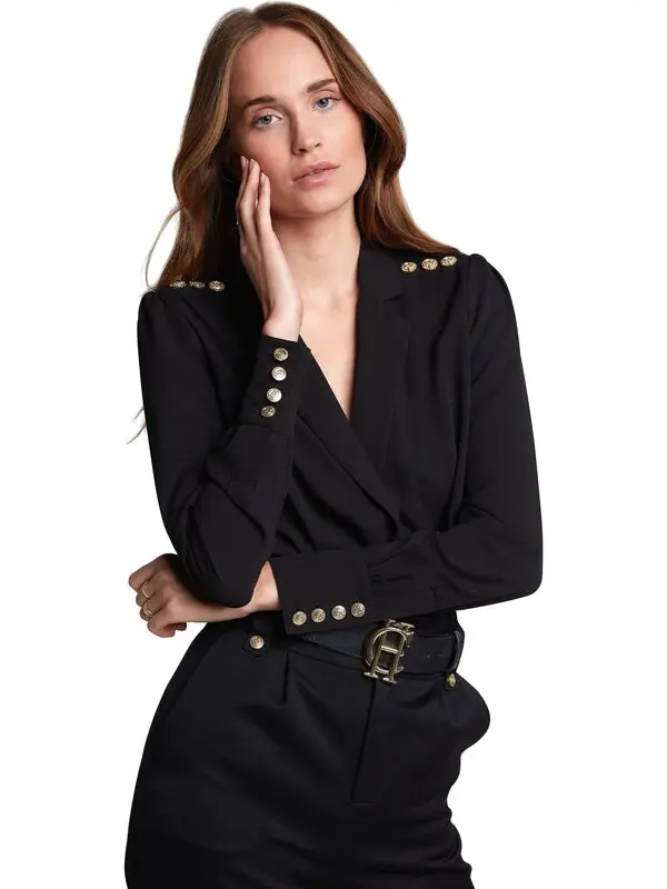Holland Cooper Shirt Bodysuit 2-4 - Black
