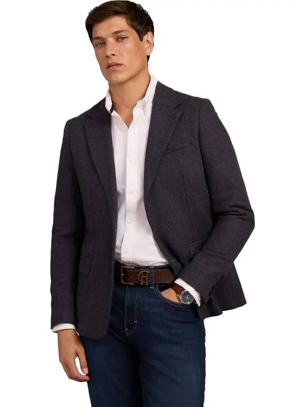 Holland Cooper The Single Breasted Blazer Duke - Navy
