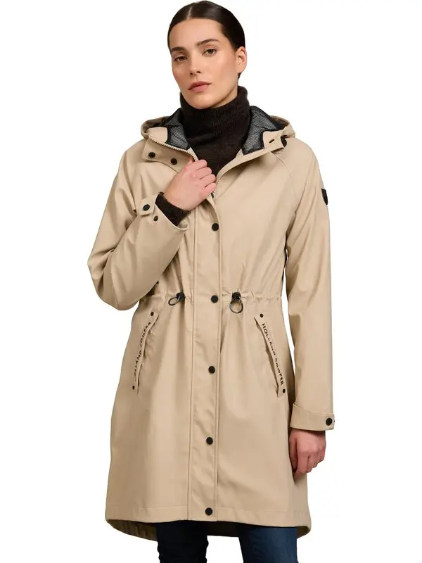 Holland Cooper Chartwell Rain Parka - Stone