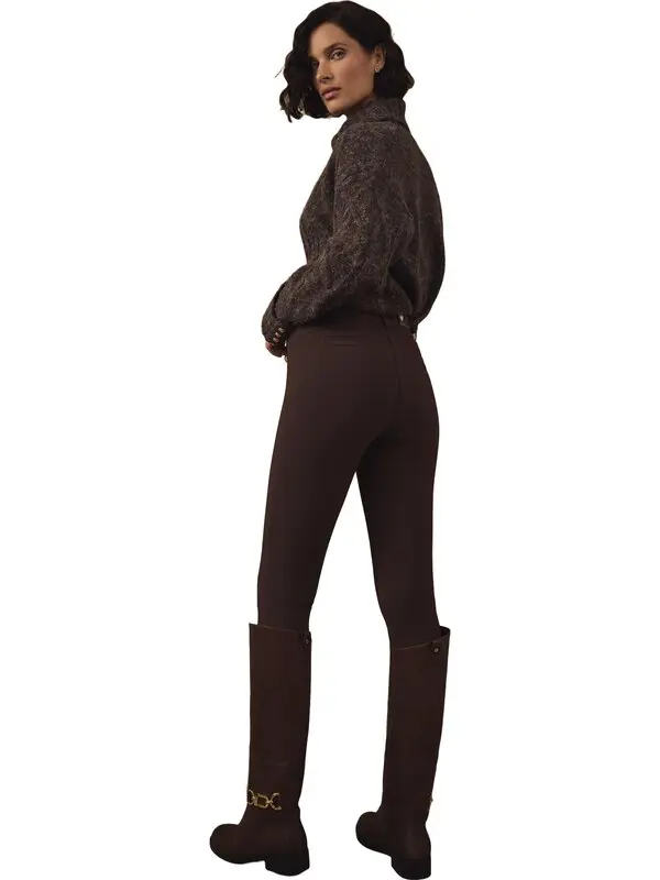 Holland Cooper Contour Trouser - Walnut