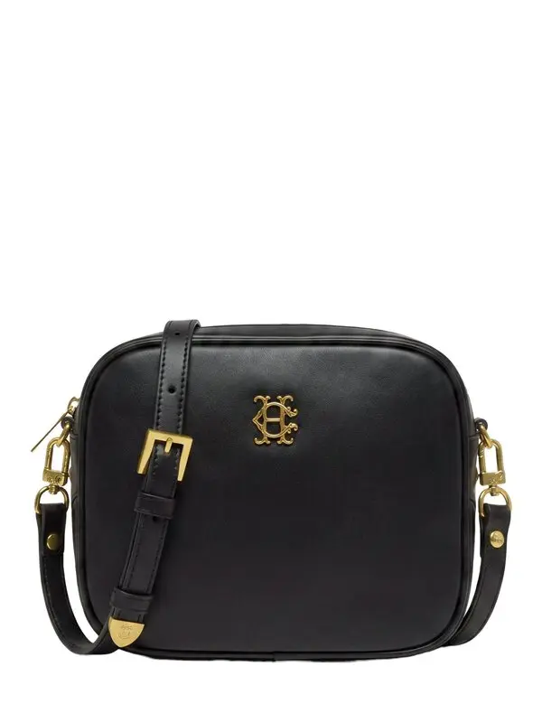 Holland Cooper Country Camera Bag Leather - Black